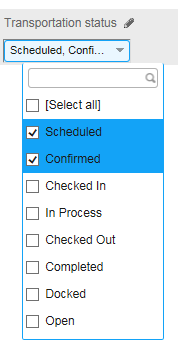 Using multi-selection drop-down lists