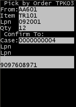 Performing a cluster pick