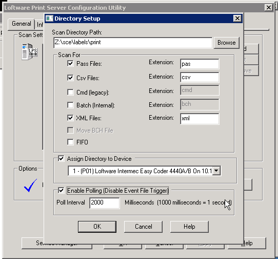Adding a folder to Scanned folders list