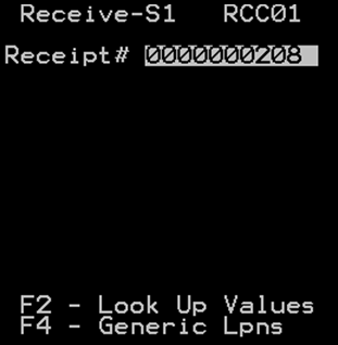 Performing ASN receipts without a purchase order