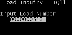 Viewing Load Status by Load