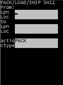 Using RF devices to ship orders